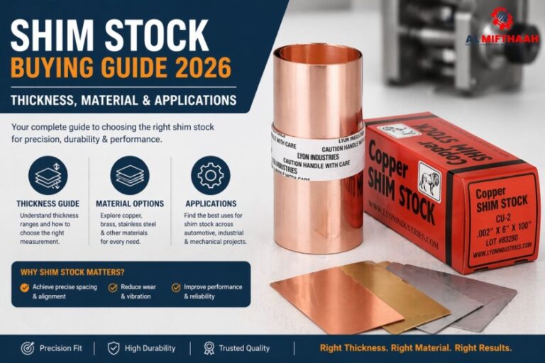 Shim Stock Buying Guide 2026: Thickness, Material & Uses